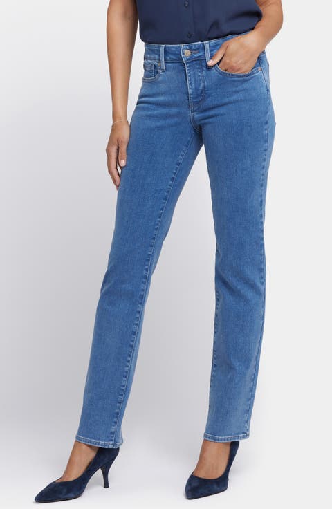 Women's High Rise Straight-Leg Jeans | Nordstrom