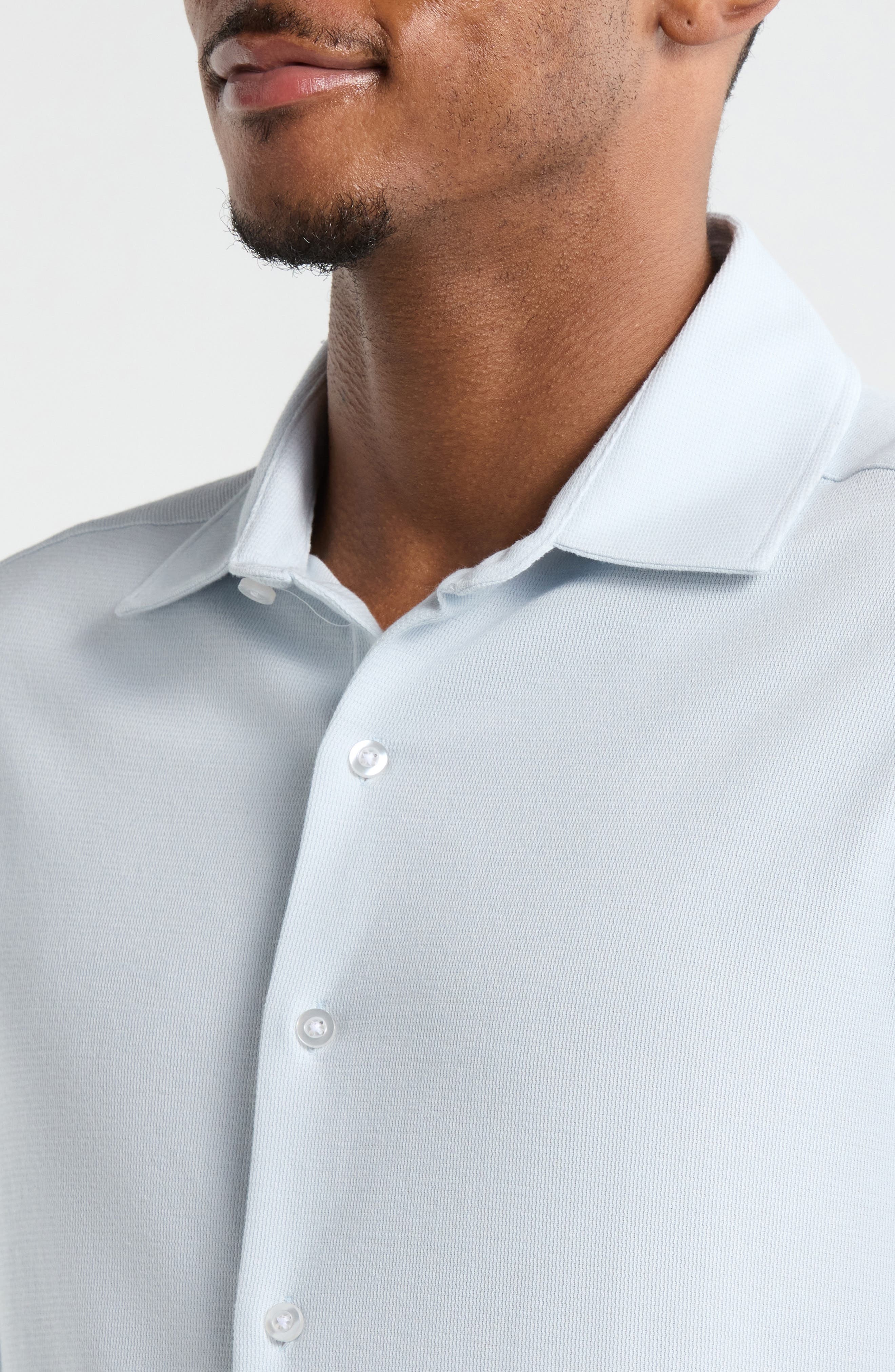 Robert Barakett Tyrek Jersey Button-Up Shirt | Nordstromrack