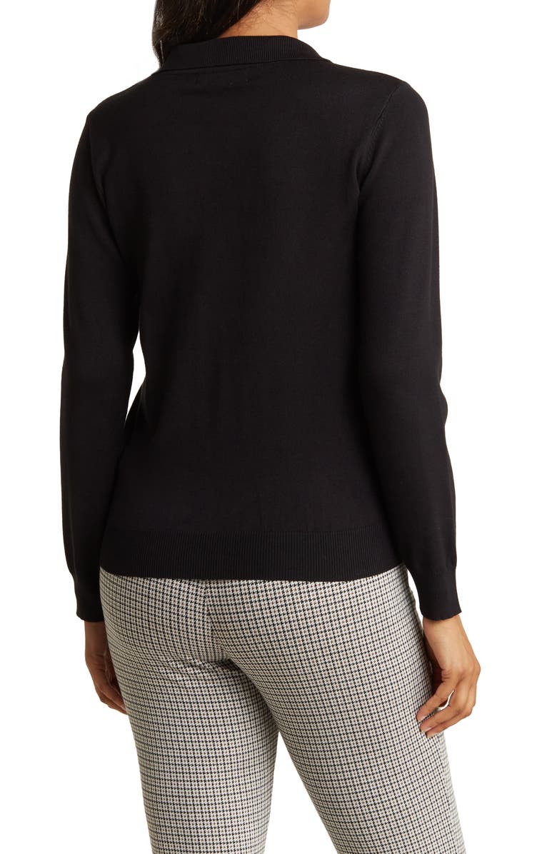 BY DESIGN Kaya Johnny Collar Pullover Sweater | Nordstromrack