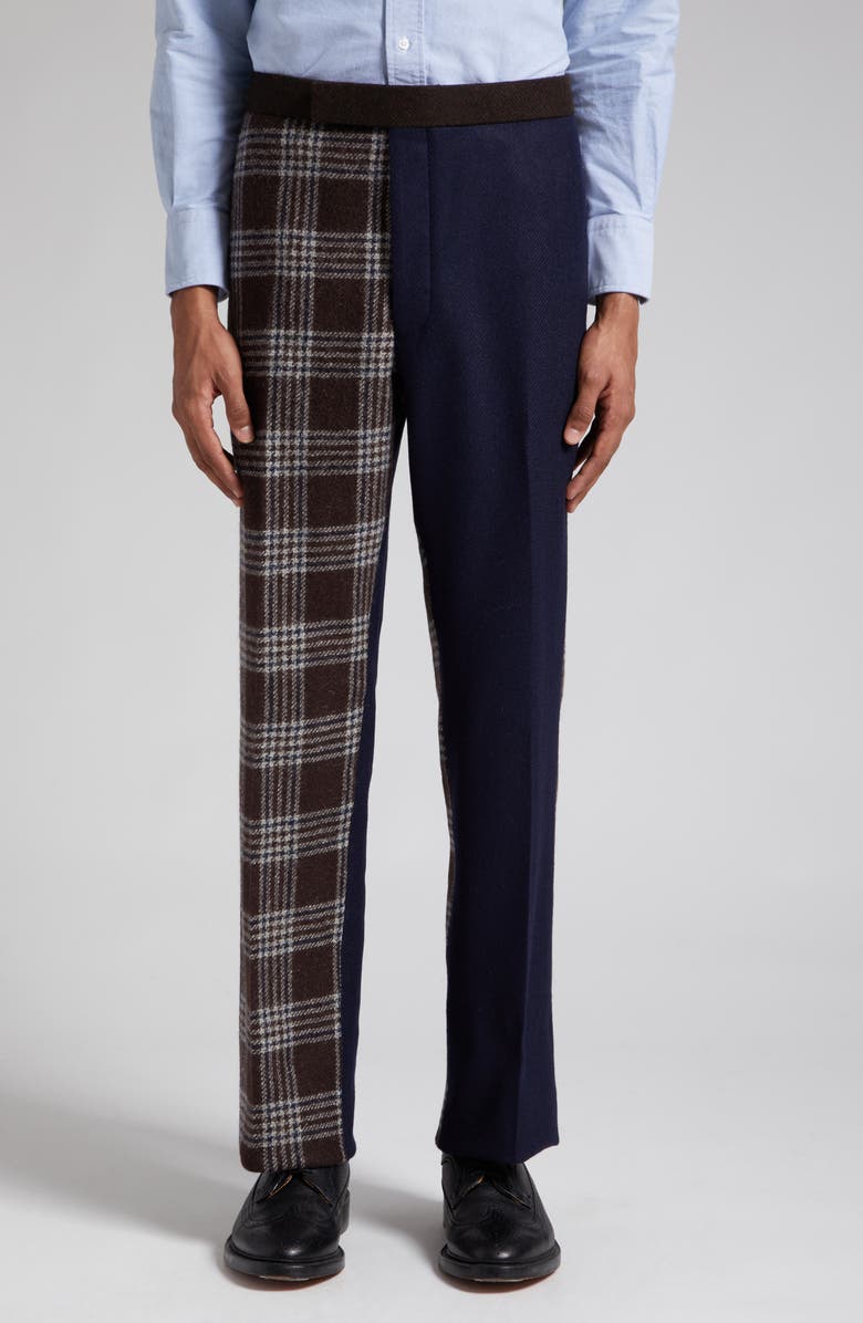 Thom Browne Fun Mix Low Rise Drop Crotch Backstrap Pants | Nordstrom