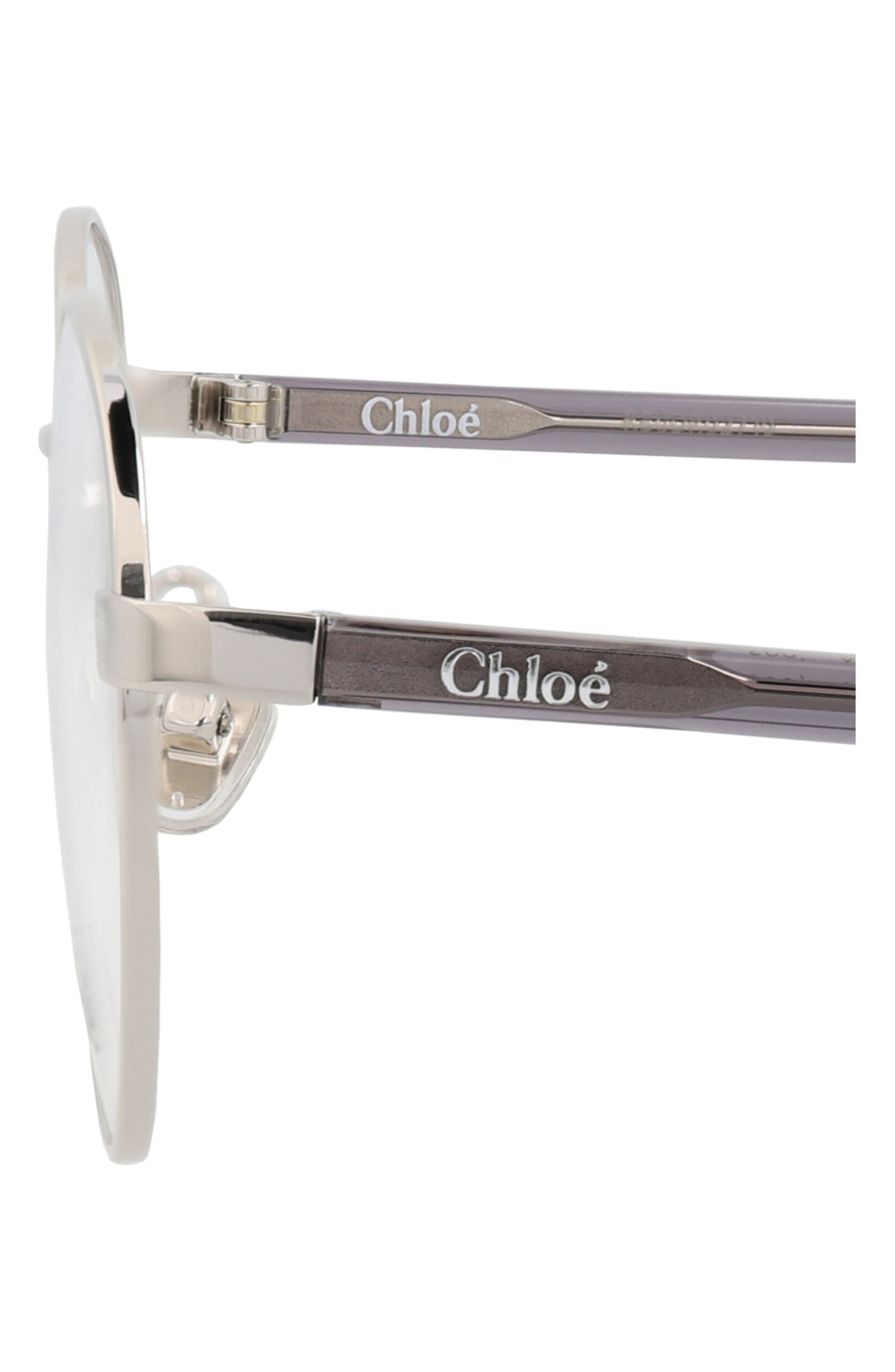 Chloé 52mm Round Optical Glasses | Nordstromrack
