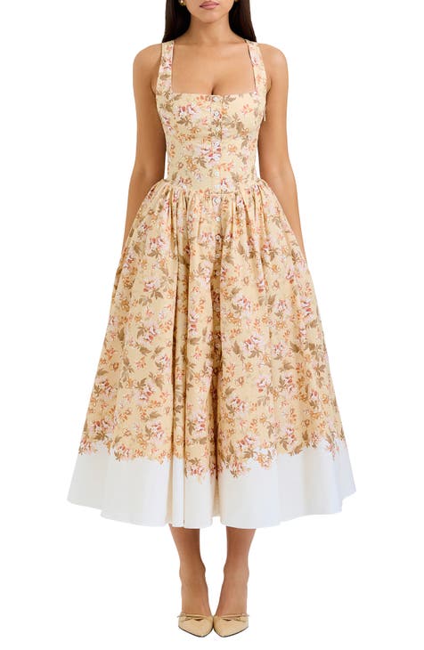 Sundress Floral Dresses for Women