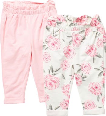KOALA BABY Floral Ruffled Pants Set | Nordstromrack