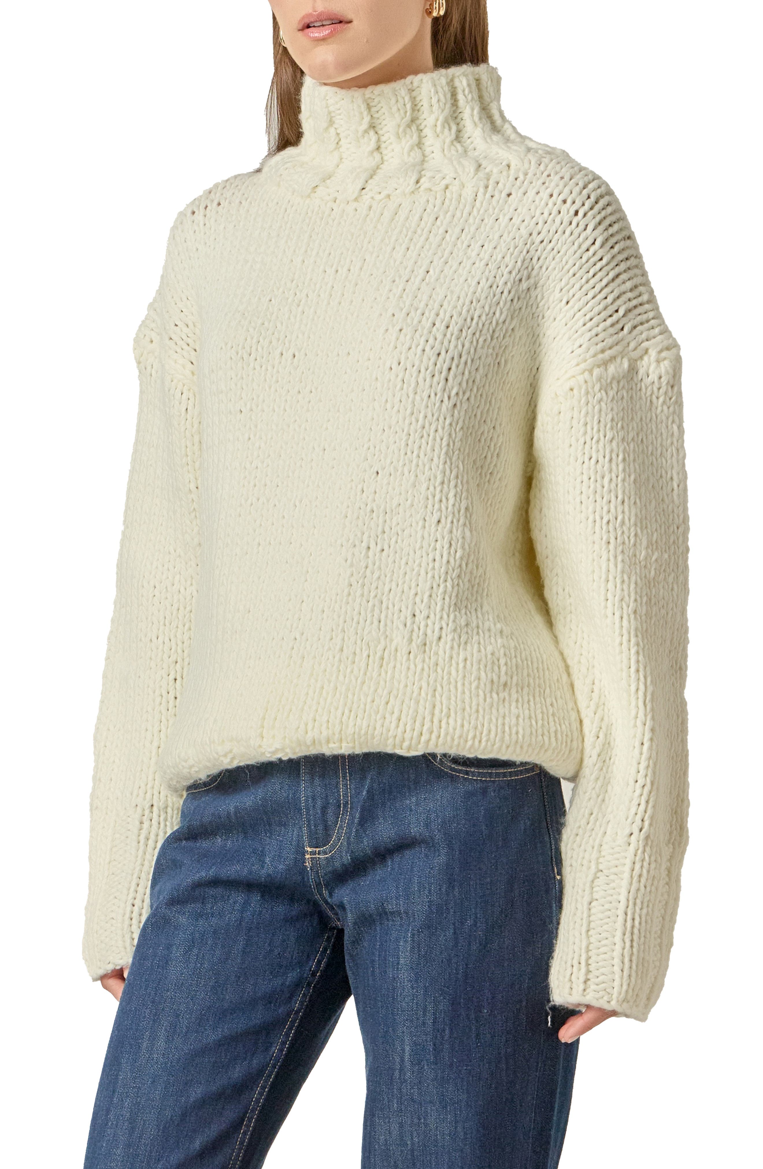 English Factory Chunky Turtleneck Sweater | Nordstrom