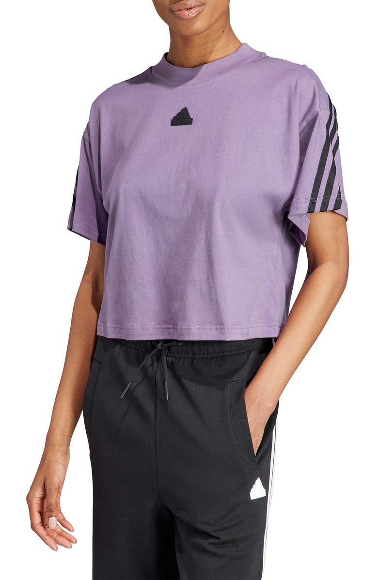 adidas Future Icon Oversize 3-Stripes T-Shirt | Nordstromrack