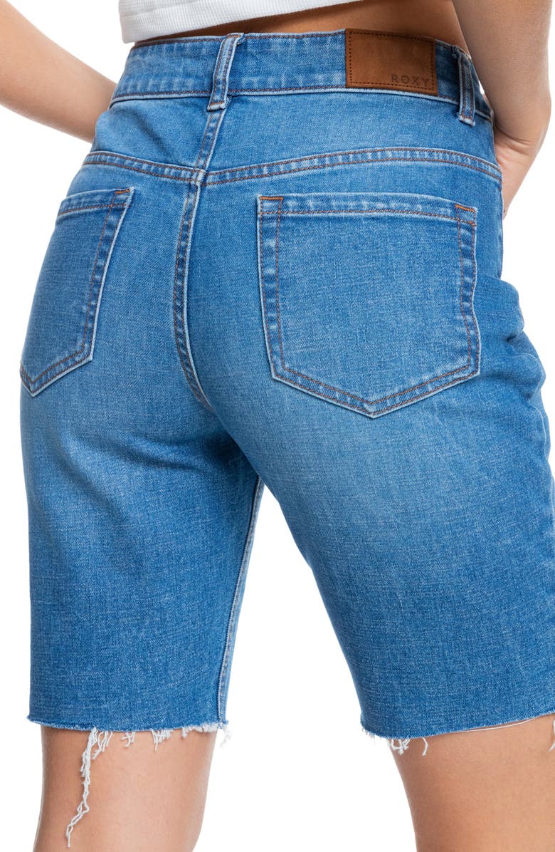 Roxy Midnight Circle Denim Shorts | Nordstrom