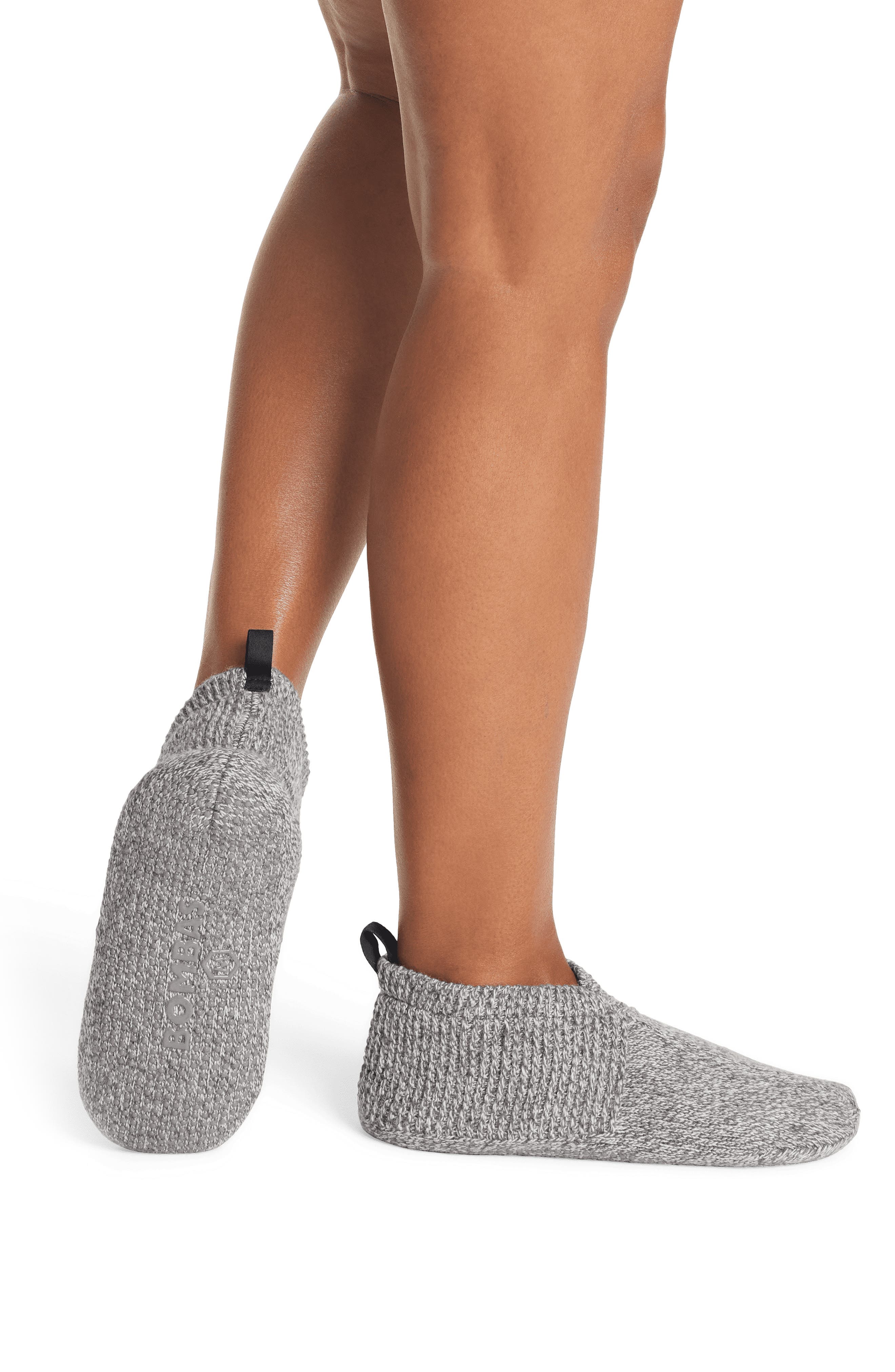 Bombas Marl Knit Gripper Slippers | Nordstrom