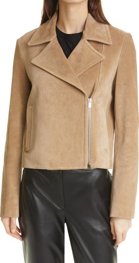 Theory Suede Moto Jacket | Nordstrom
