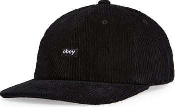 Obey Label Corduroy Baseball Cap | Nordstrom