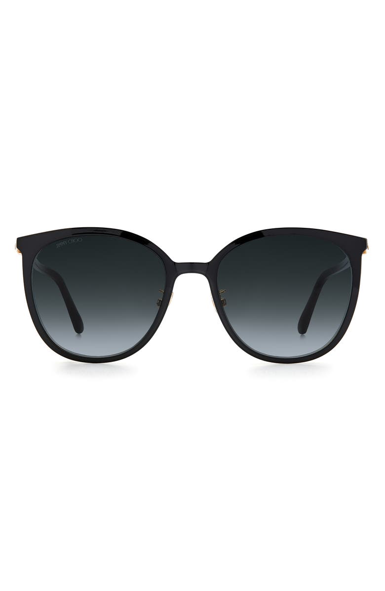 Jimmy Choo 56mm Gradient Cat Eye Sunglasses | Nordstromrack