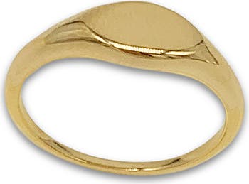 Adornia Water Resistant Signet Ring | Nordstromrack