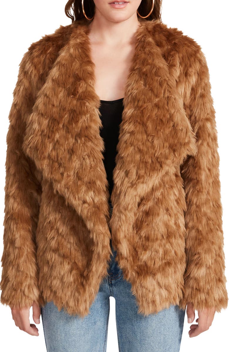 BB Dakota by Steve Madden Shag Faux Fur Jacket | Nordstromrack