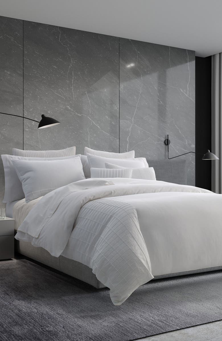 Vera Wang Linear Tucks Sham | Nordstrom