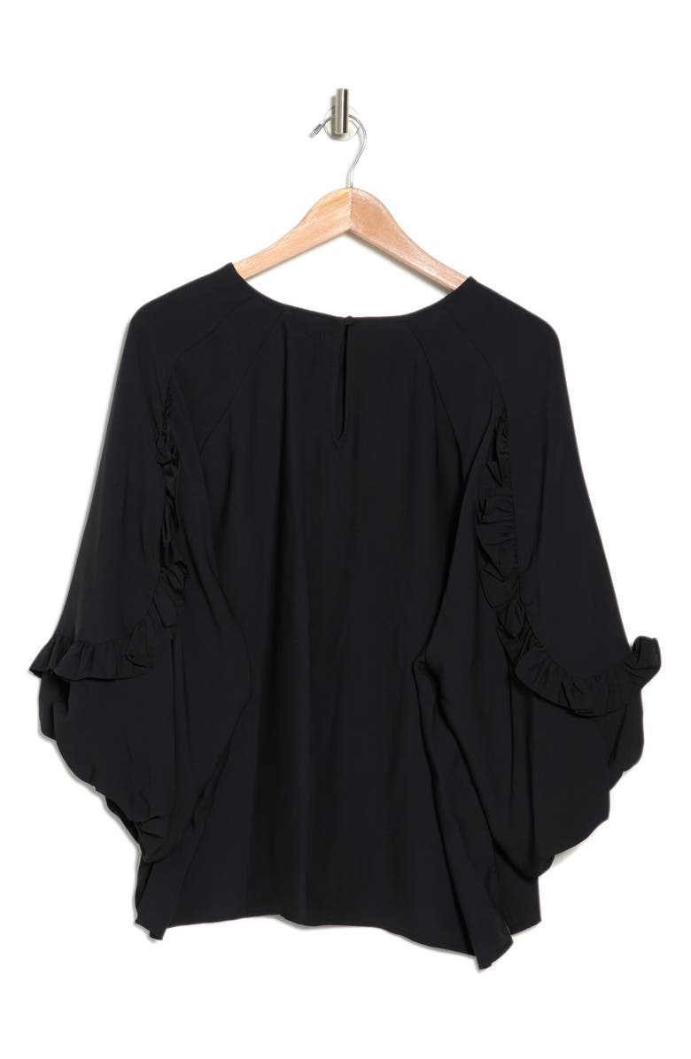 Vince Camuto Ruffle Sleeve Crêpe de Chine Blouse | Nordstromrack