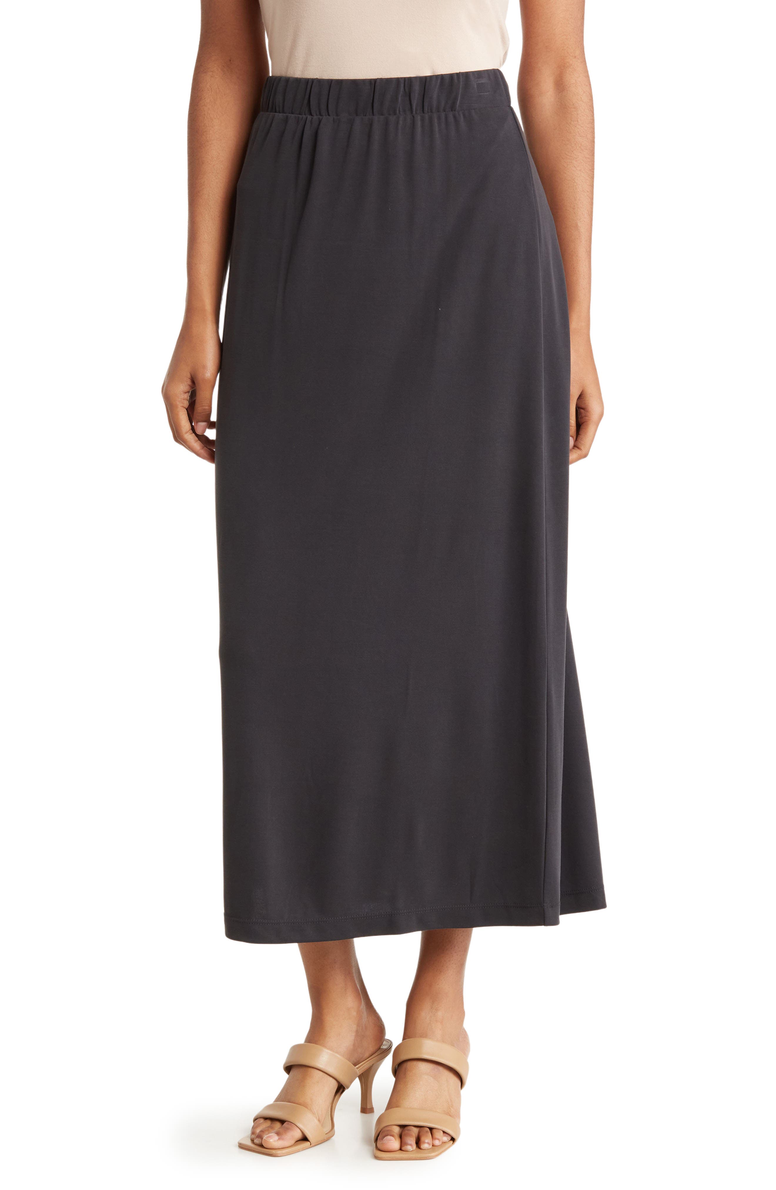 T Tahari Pull-On Interlock Maxi Skirt | Nordstromrack