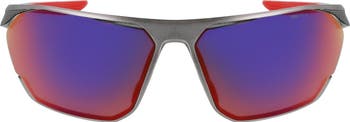 Nike Stratus 76mm Rectangular Sunglasses | Nordstromrack