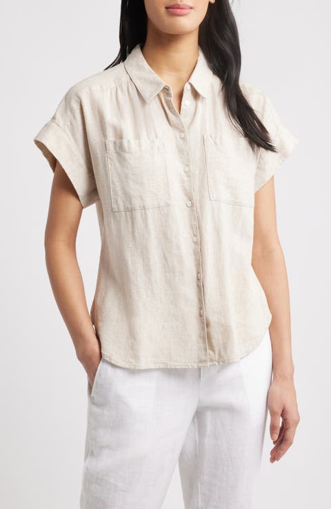 Women's Beige Blouses | Nordstrom