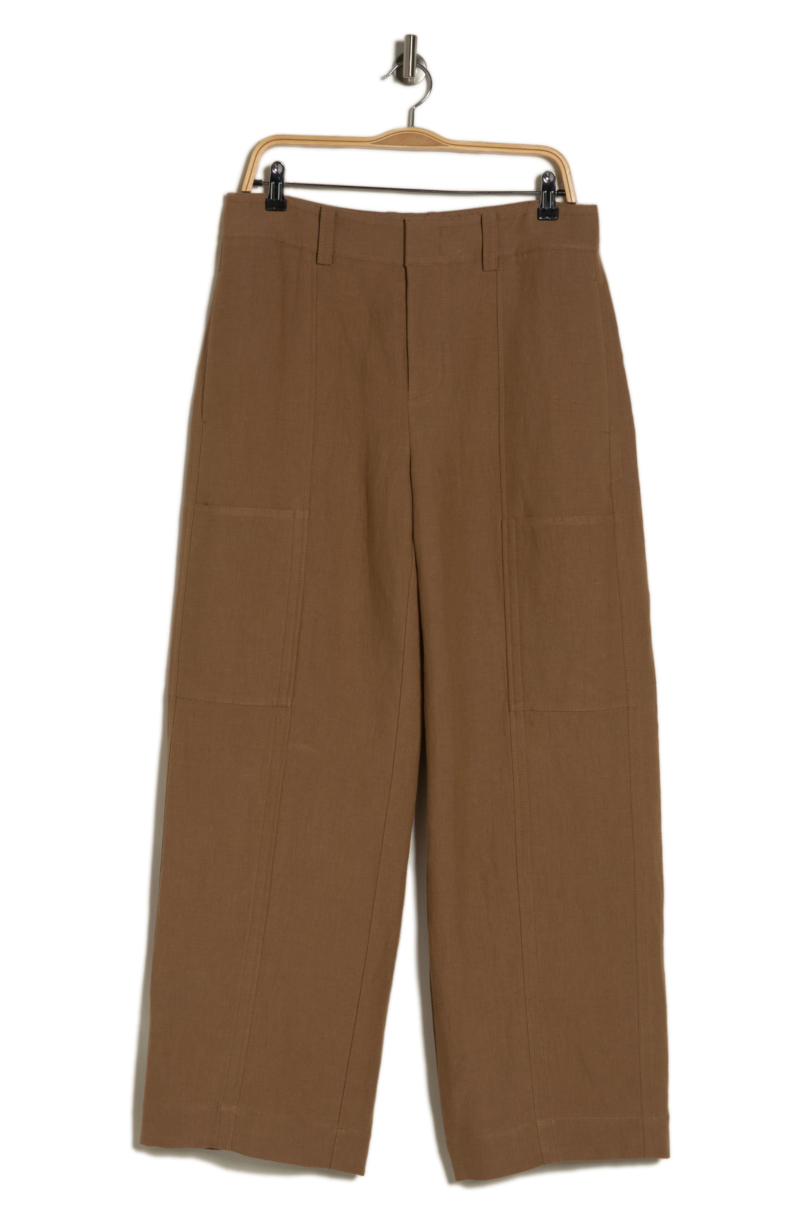 Vince Drop Waist Wide Leg Utility Pants (Women) | Nordstromrack