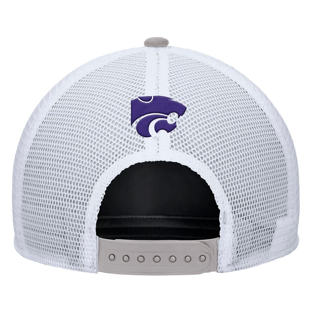 Nike Men's Nike Pewter Kansas State Wildcats 2025 On-Field Rise Trucker ...