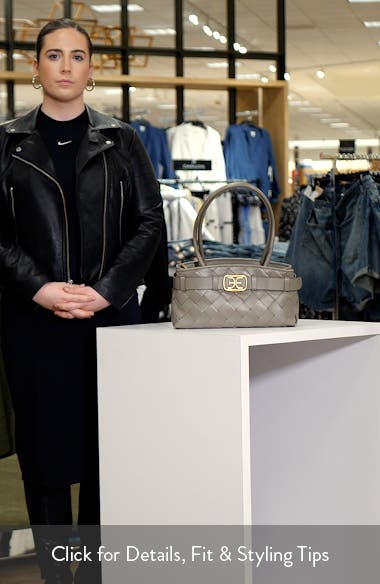 Sam Edelman Cleo Woven Leather Shoulder Bag | Nordstrom