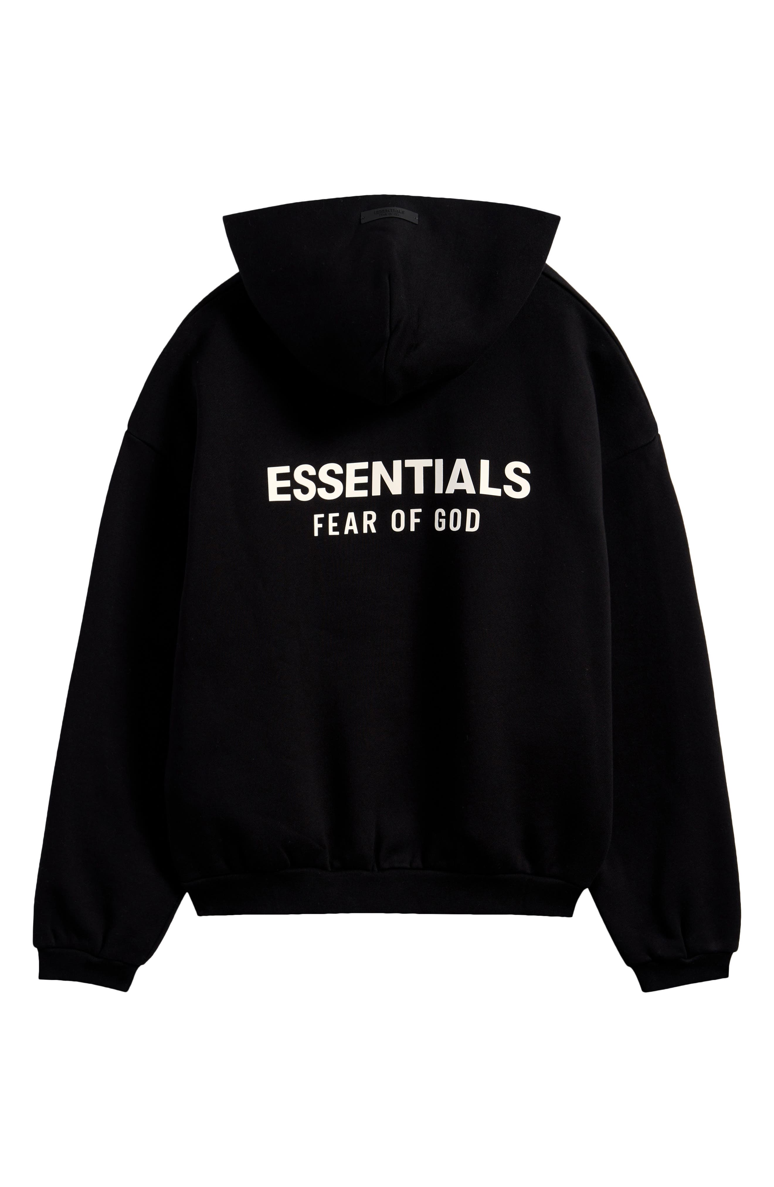 Fear of God Essentials Kids' Logo Fleece Hoodie | Nordstrom