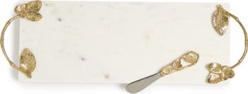 Michael Aram Marble Hydrangea Cheese Board & Knife | Nordstromrack