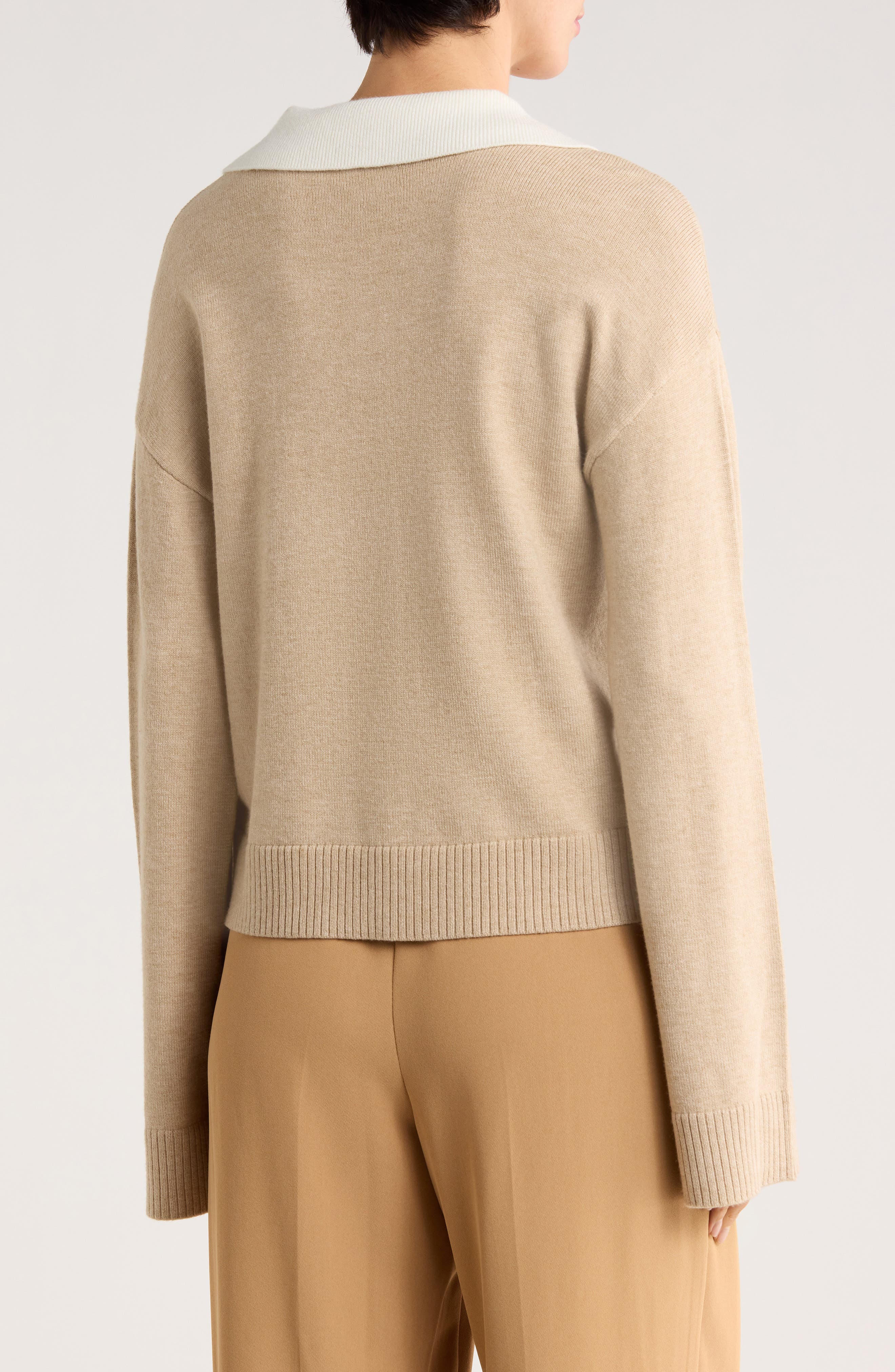 Ellen Tracy Double Collar Sweater | Nordstromrack