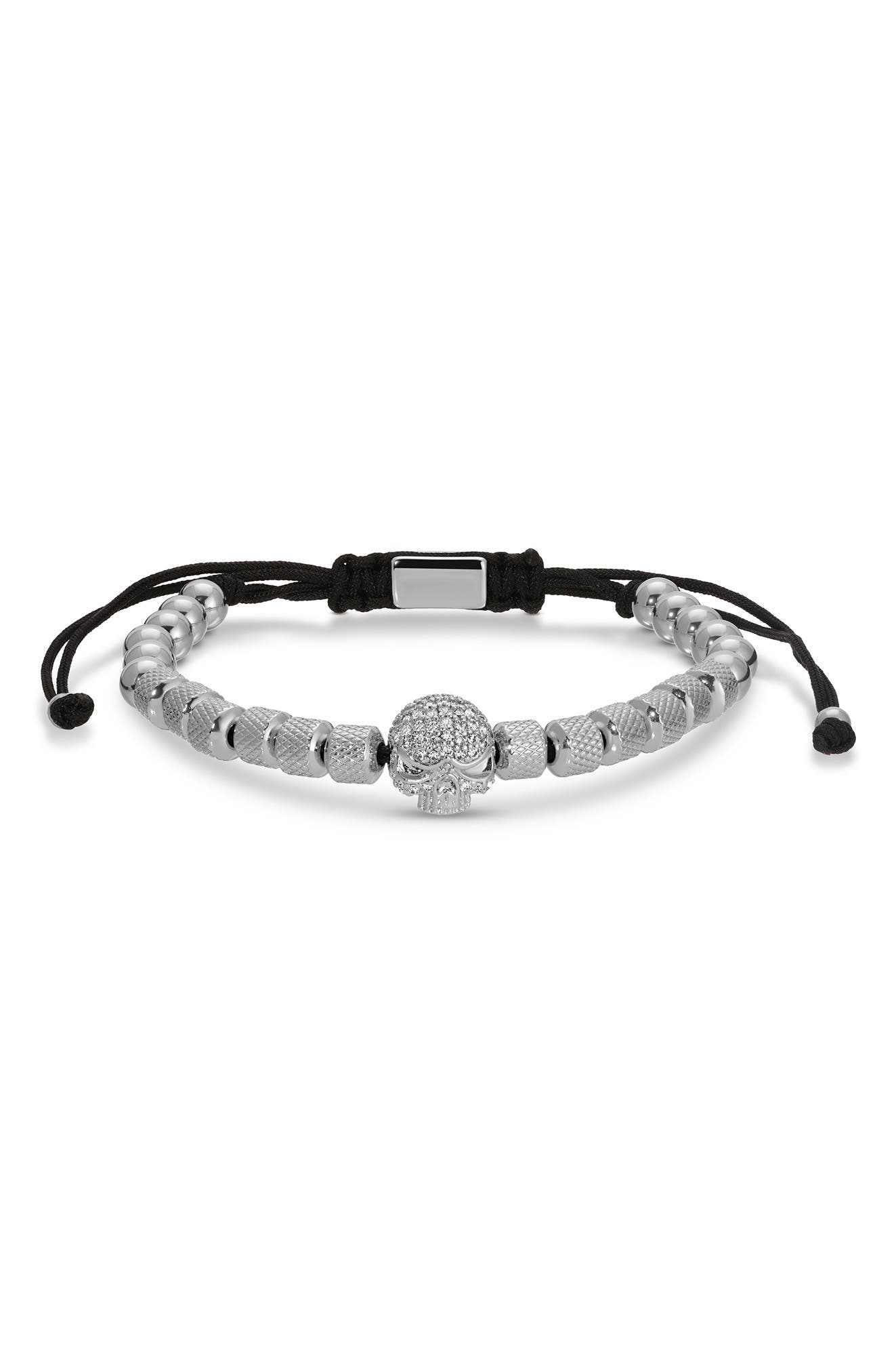 EYE CANDY LOS ANGELES Lucas Skull 3-Piece Bracelet Set | Nordstromrack
