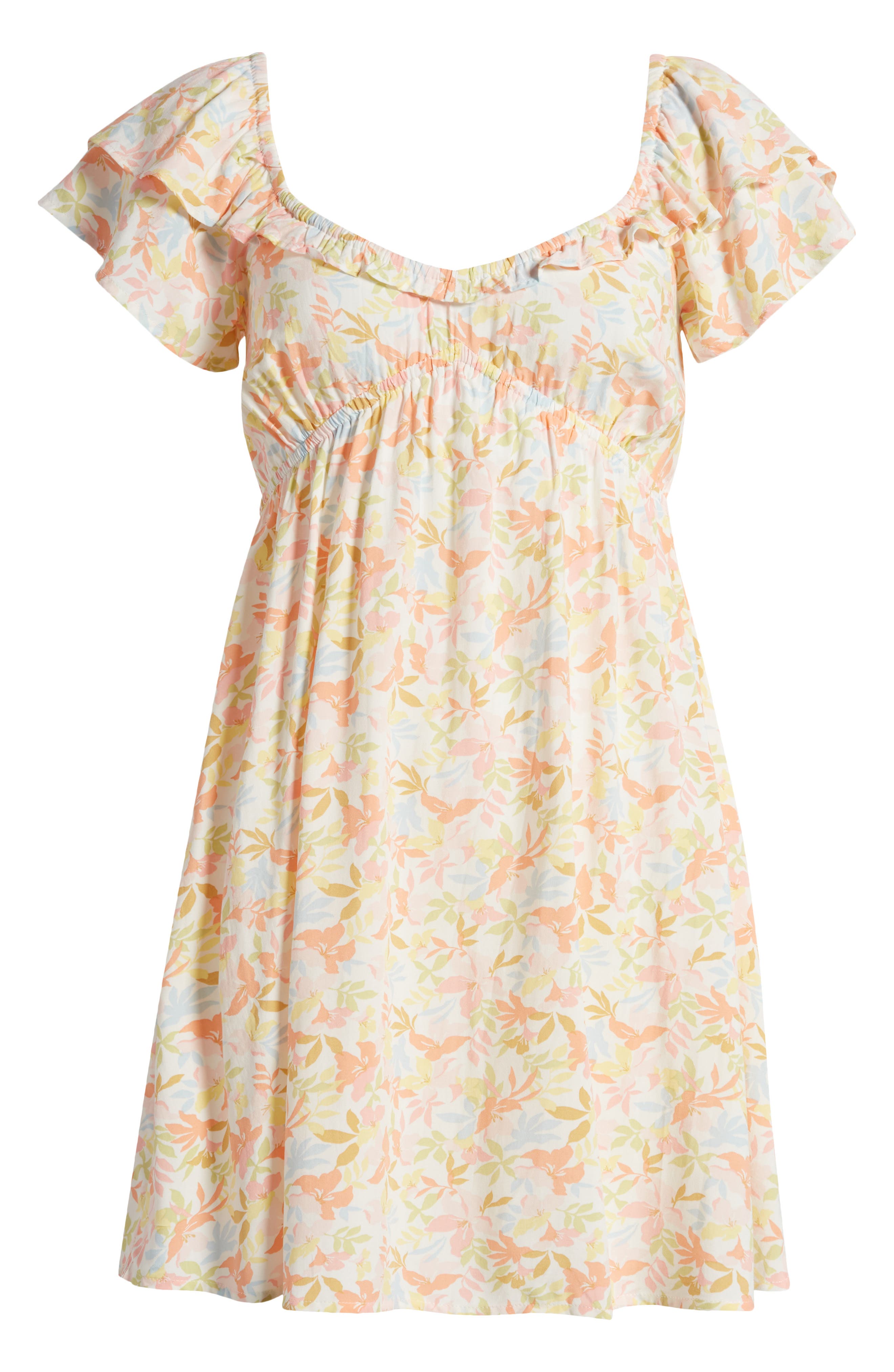 Billabong Enchant Me Floral Minidress | Nordstromrack
