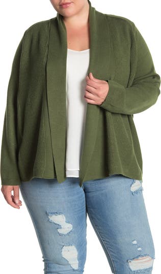 CYRUS Draped Open Front Cardigan | Nordstromrack