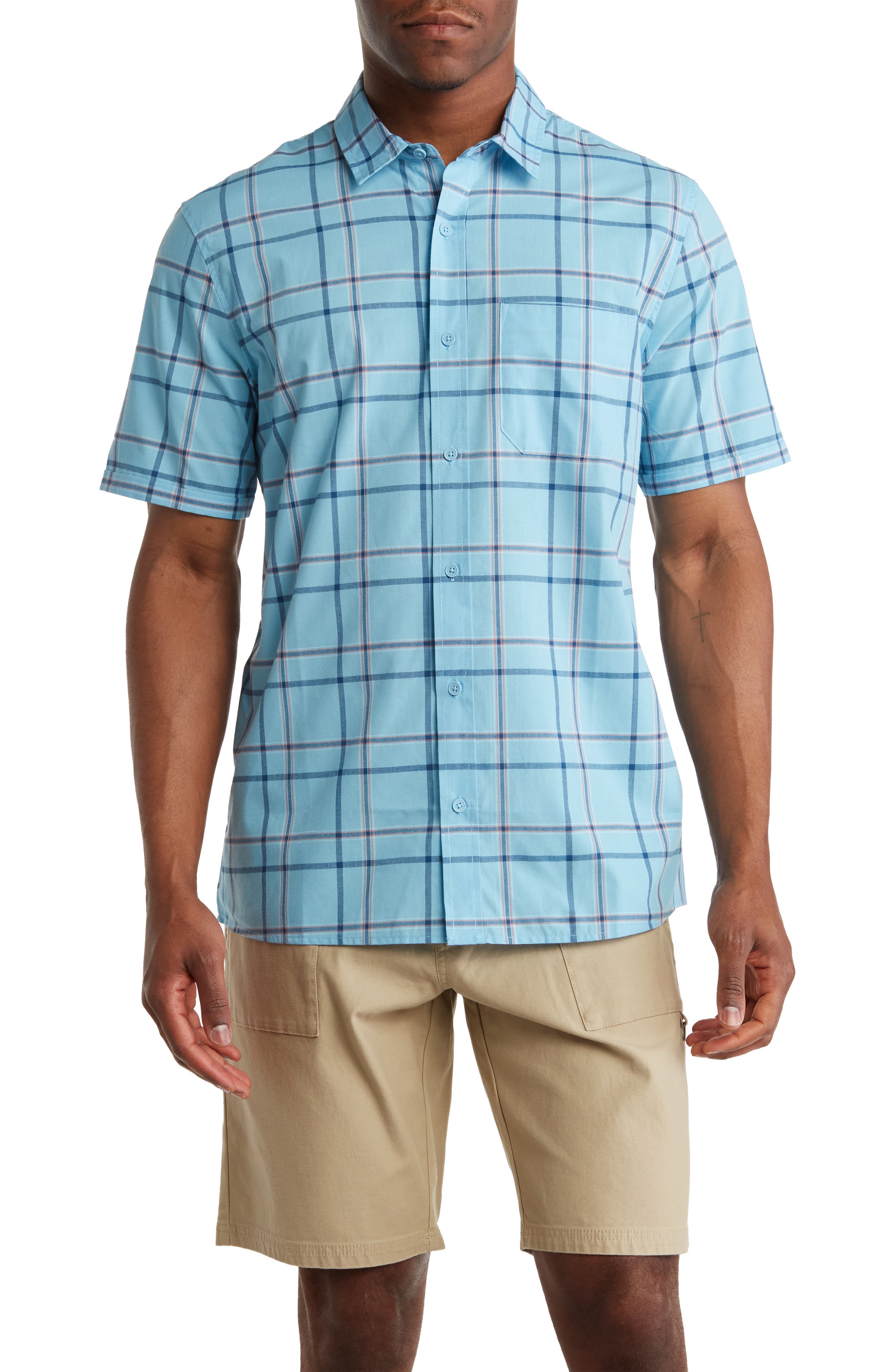 Oakley Pacific Button-Down Short Sleeve Shirt | Nordstromrack