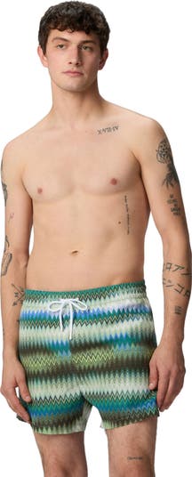 Missoni Swim Shorts With Gradient Micro Zigzag Print | Nordstrom