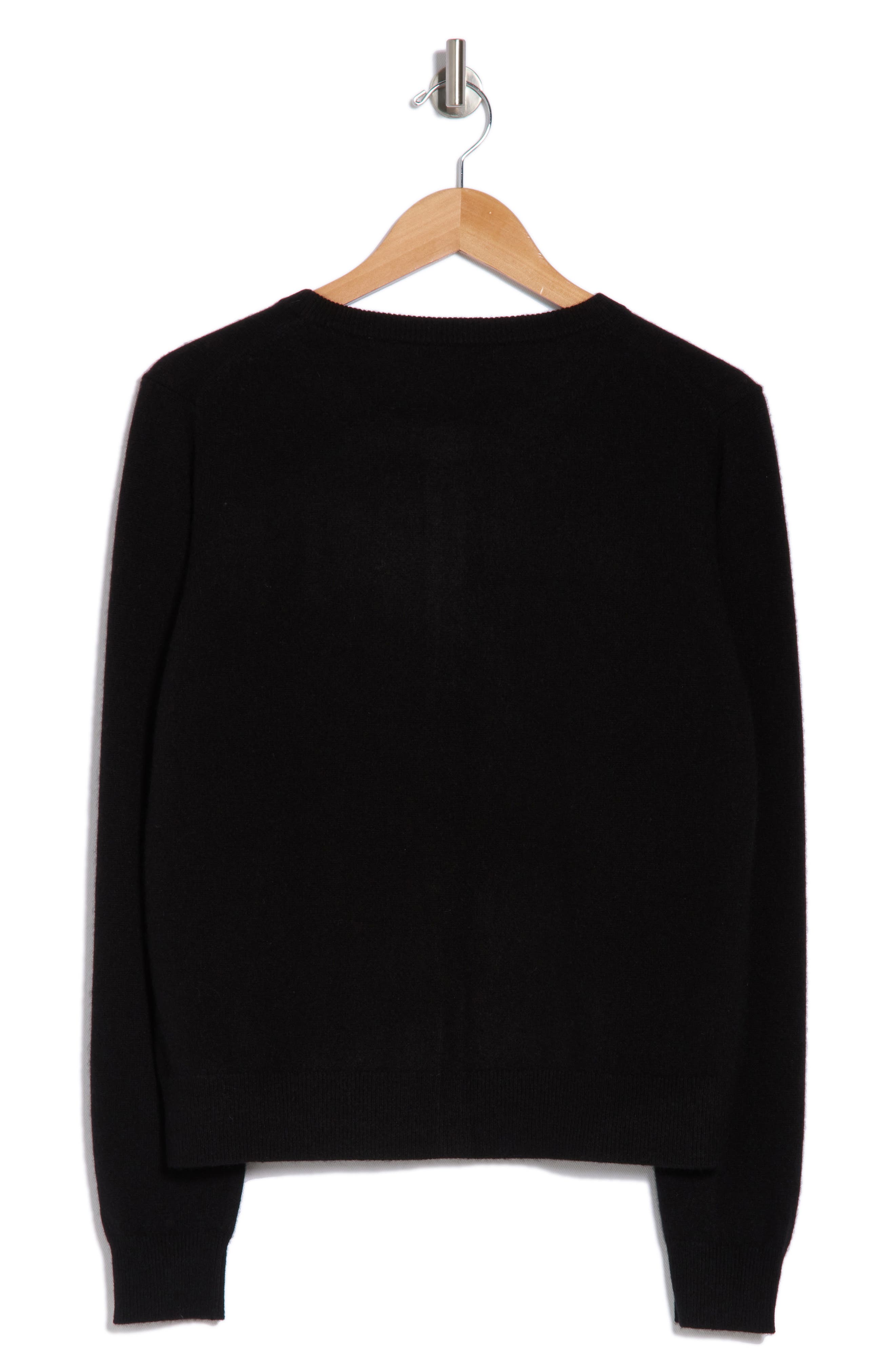 T Tahari Crewneck Cashmere Cardigan | Nordstromrack