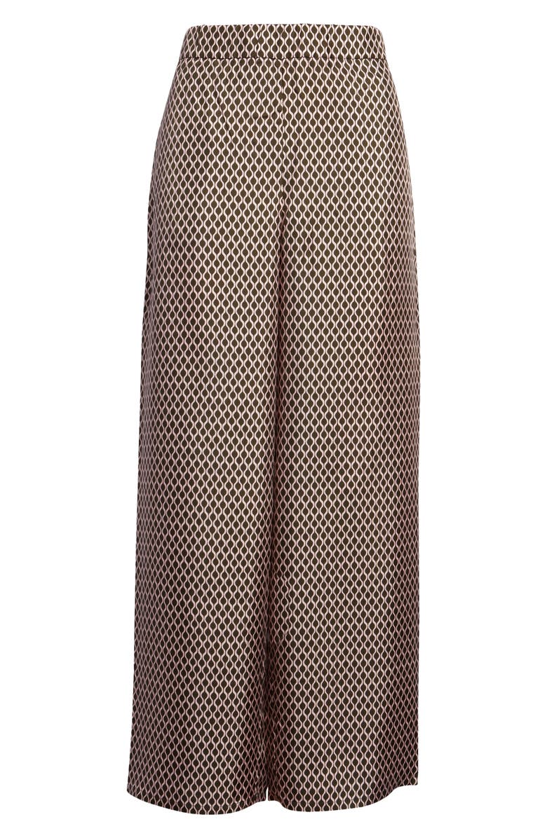 Max Mara Leisure Balco Wide Leg Silk Pants | Nordstromrack