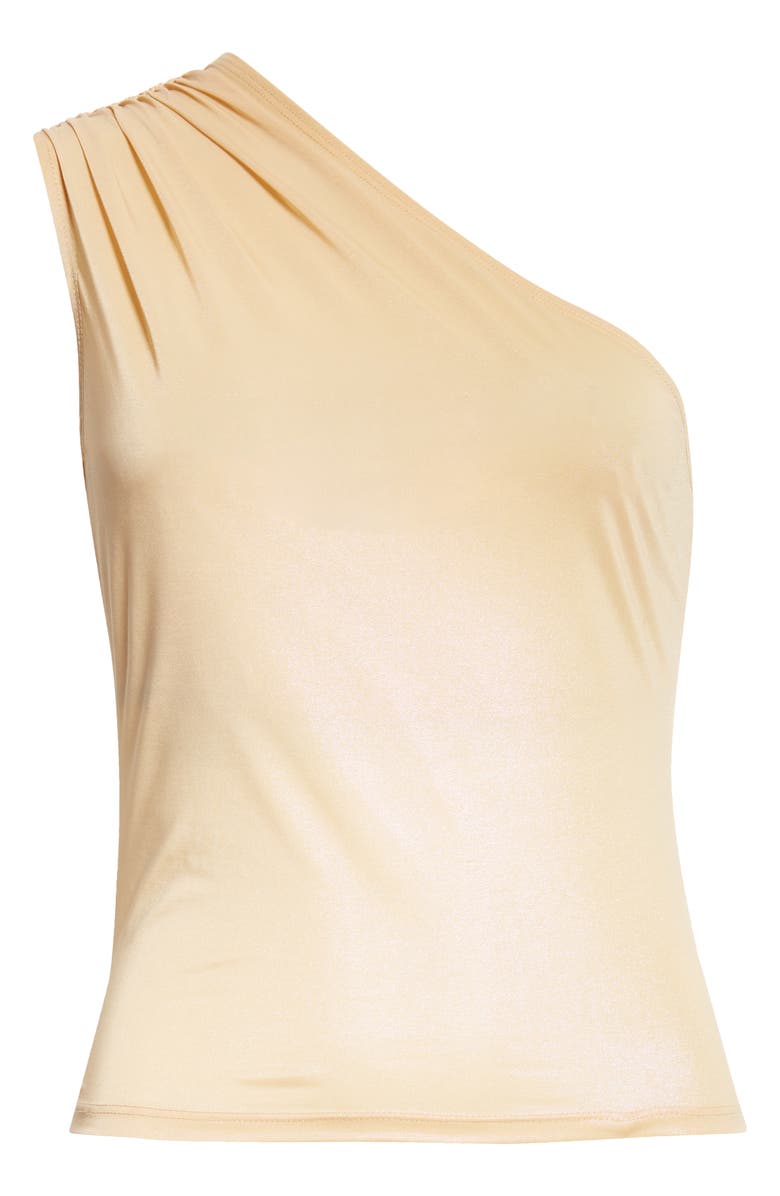 Miaou Jade Ruched One-Shoulder Top | Nordstromrack