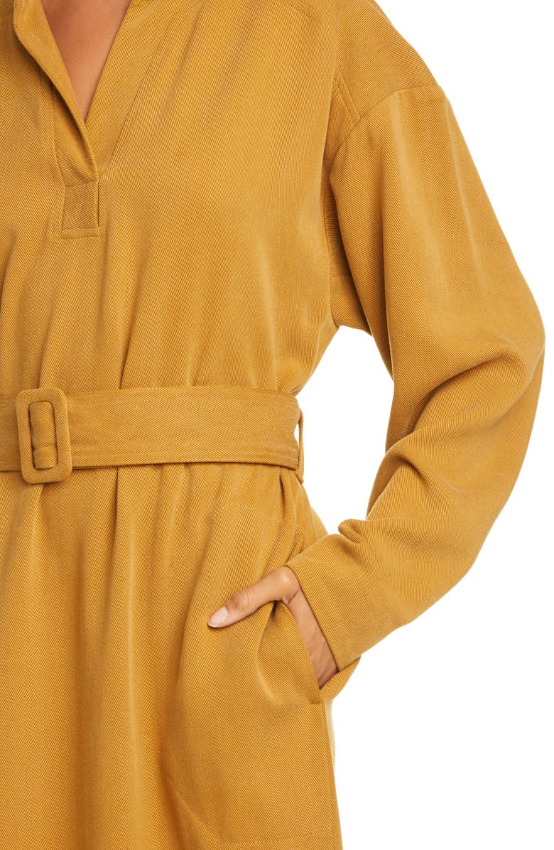 Rodebjer Moon Belted Long Sleeve Midi Dress | Nordstromrack