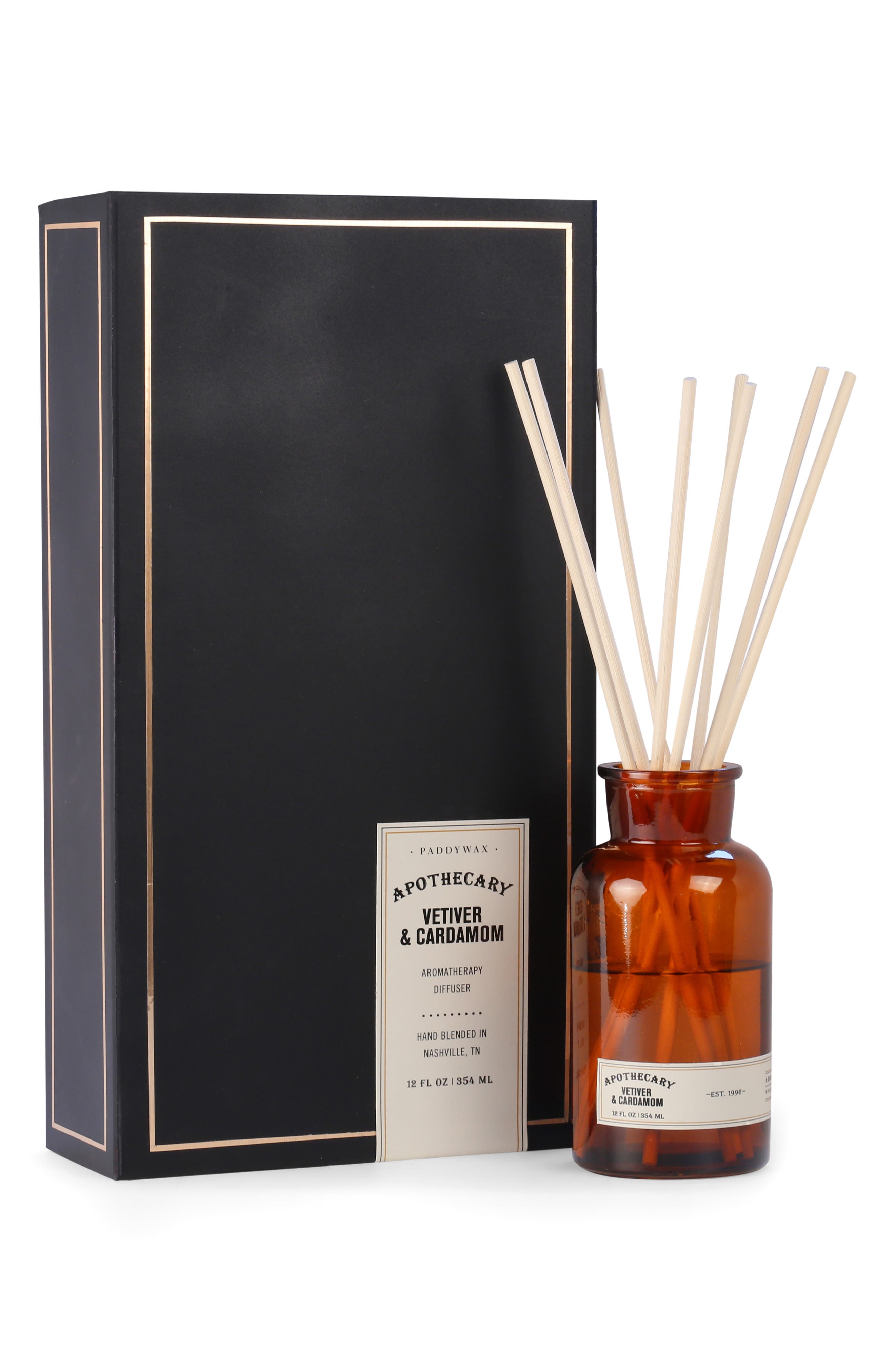 Paddywax Apothecary Vetiver Cardamom Boxed Diffuser | Nordstromrack