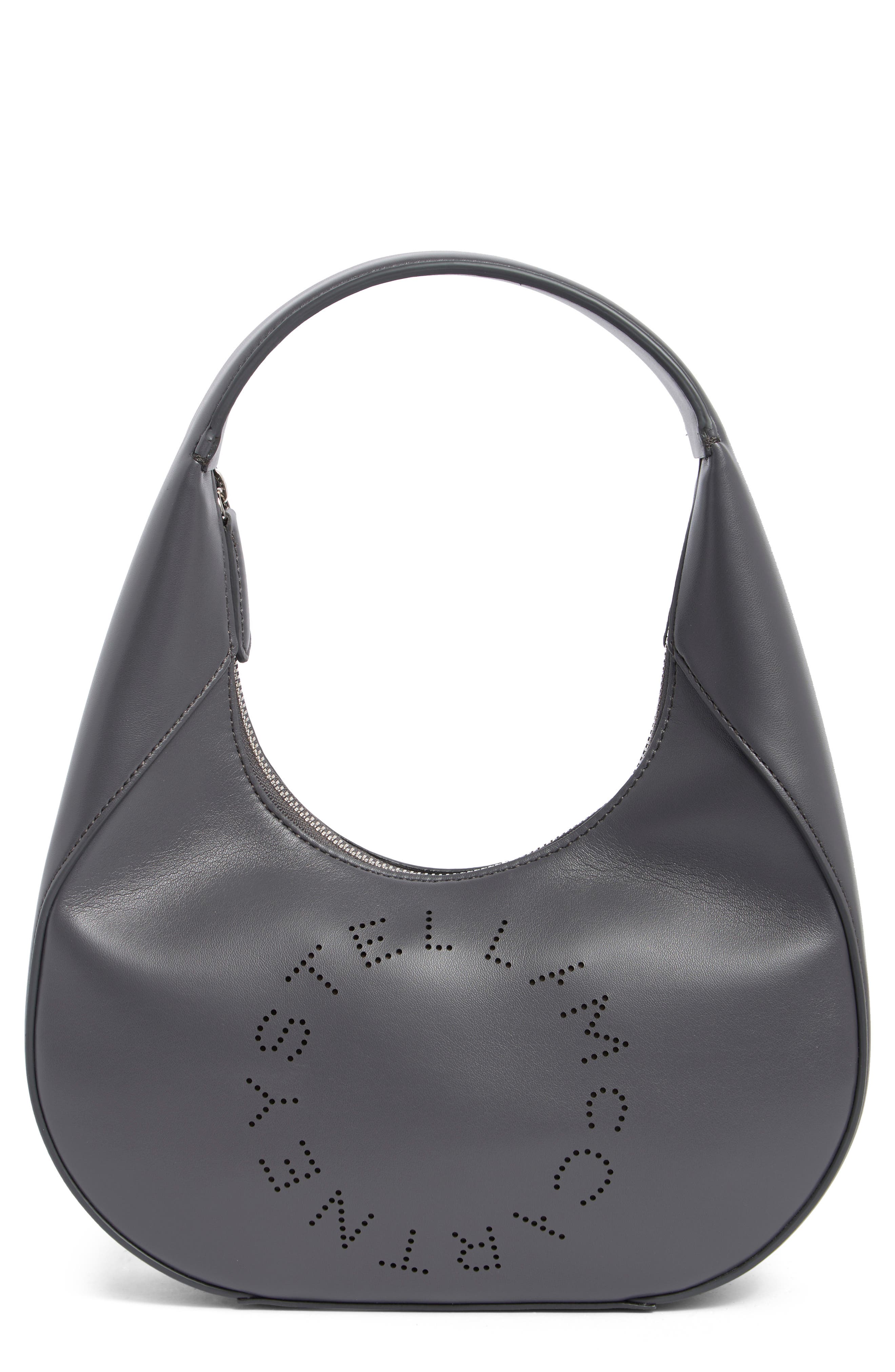 Stella McCartney Small Logo Alter Faux Leather Hobo Bag | Nordstromrack