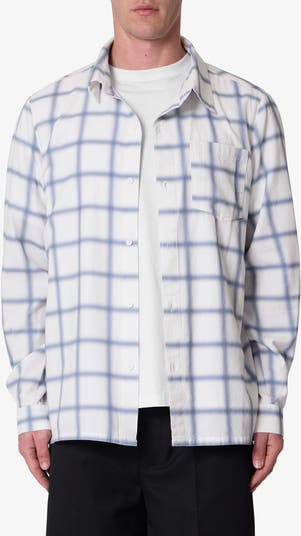 mnml Check Flannel Button-Up Shirt | Nordstrom