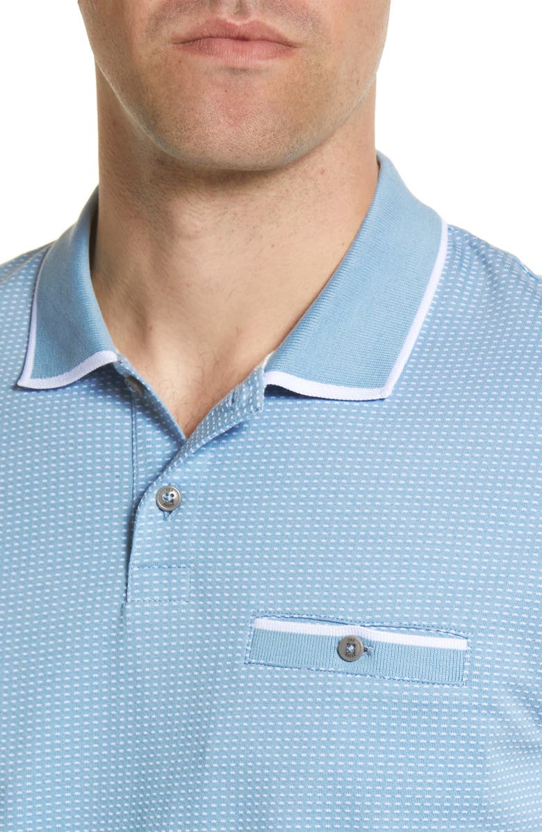 Ted Baker London Men's Coombe Mini Jacquard Polo | Nordstrom