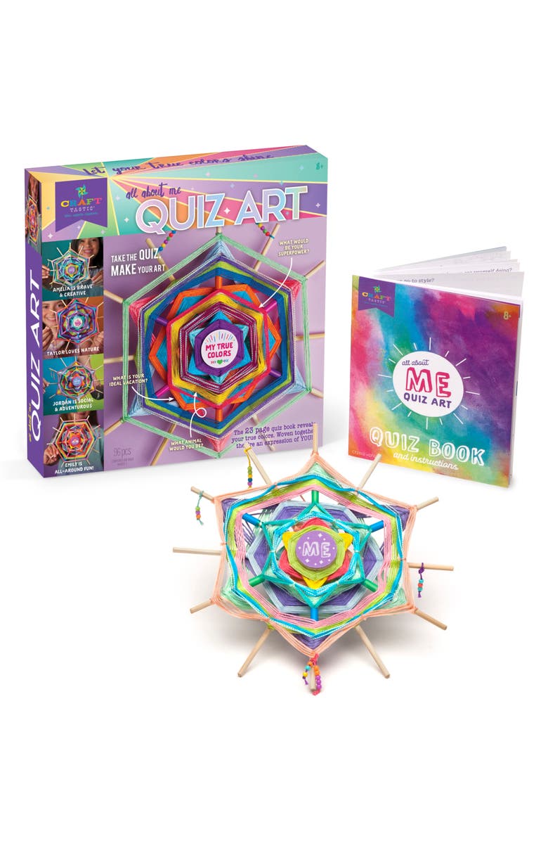 Ann Williams All About Me Quiz Art 96-Piece Woven Art Kit | Nordstrom
