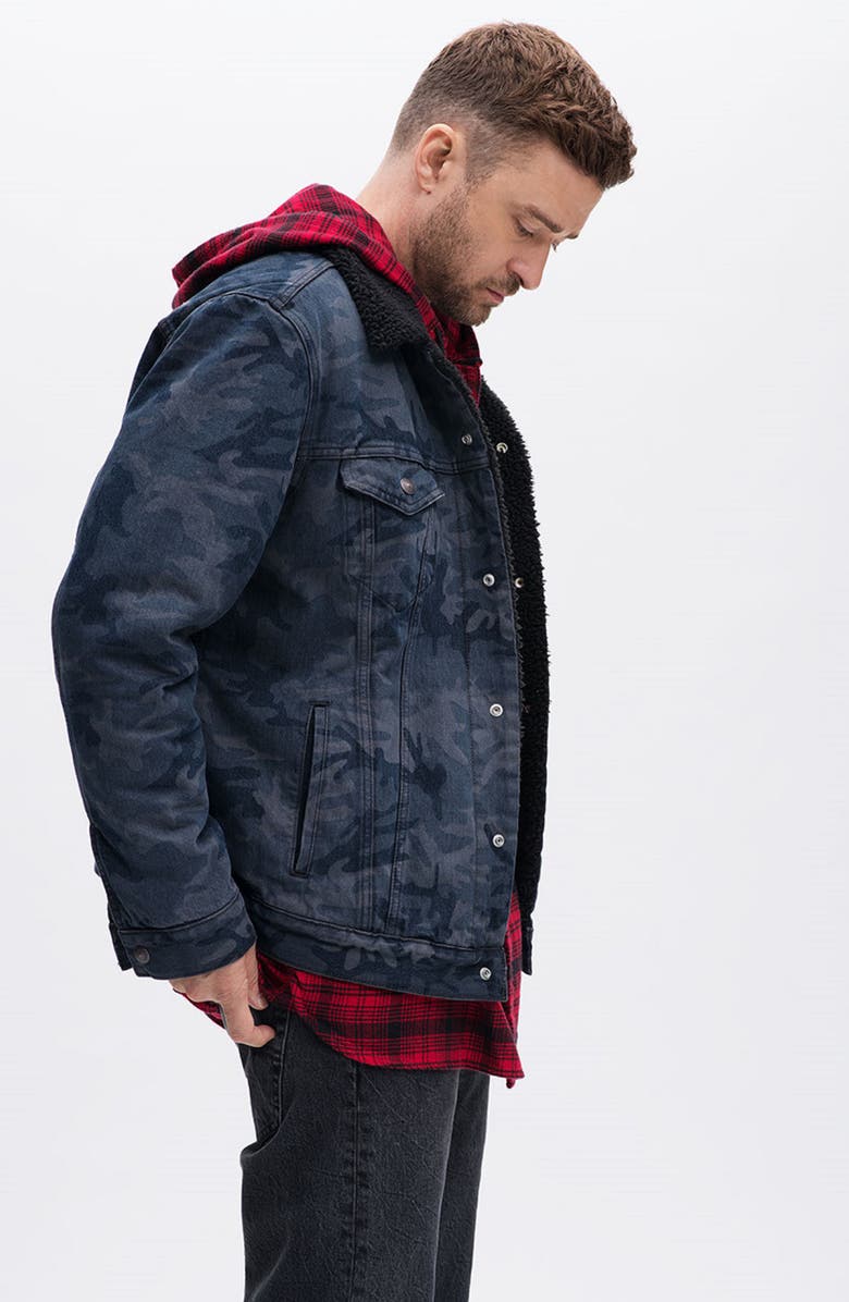 Levi's® x Justin Timberlake Faux Shearling Collar Trucker Jacket ...