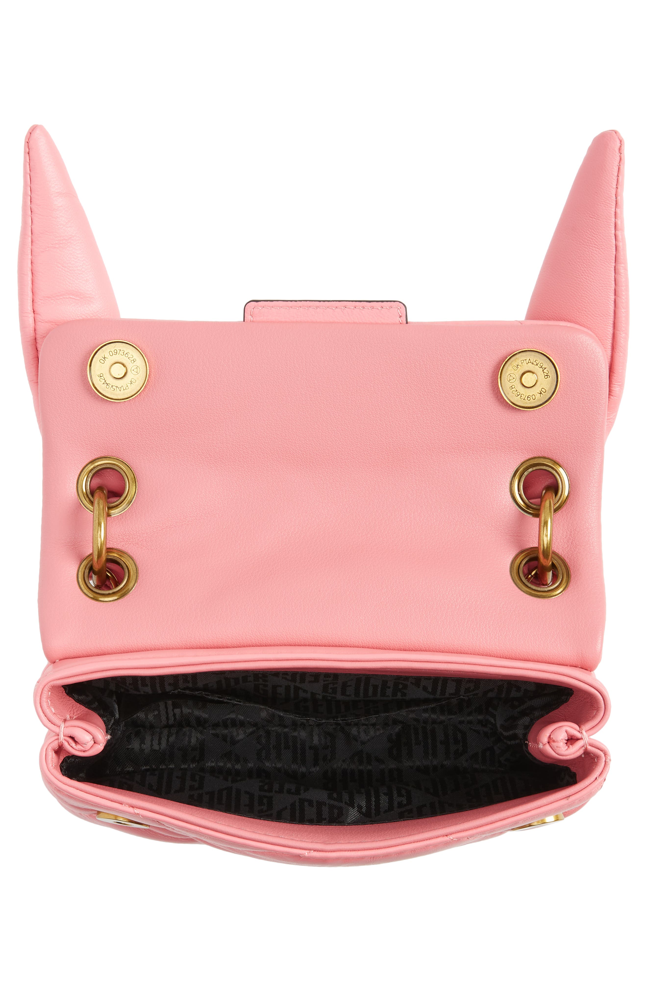 Kurt Geiger London Mini Kensington Knot Handle Quilted Leather ...