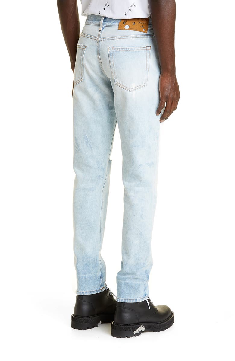 Off-White Men's Distressed Skinny Jeans | Nordstromrack