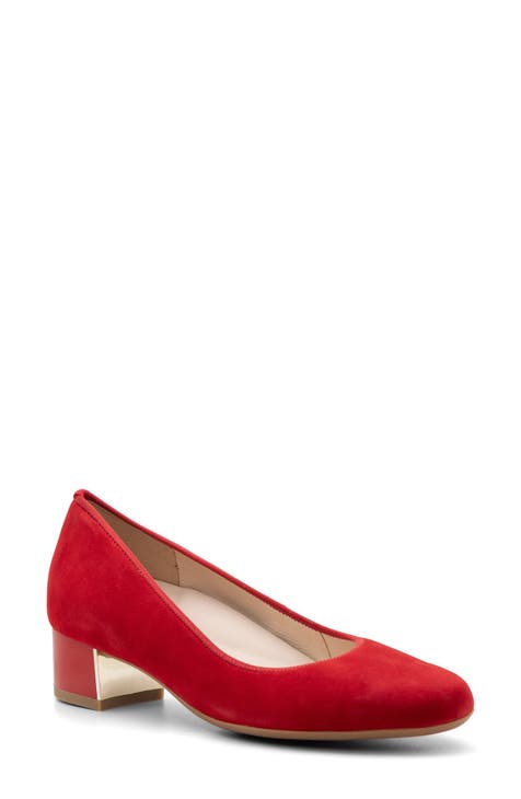 Women's Red Low & Kitten Heels | Nordstrom