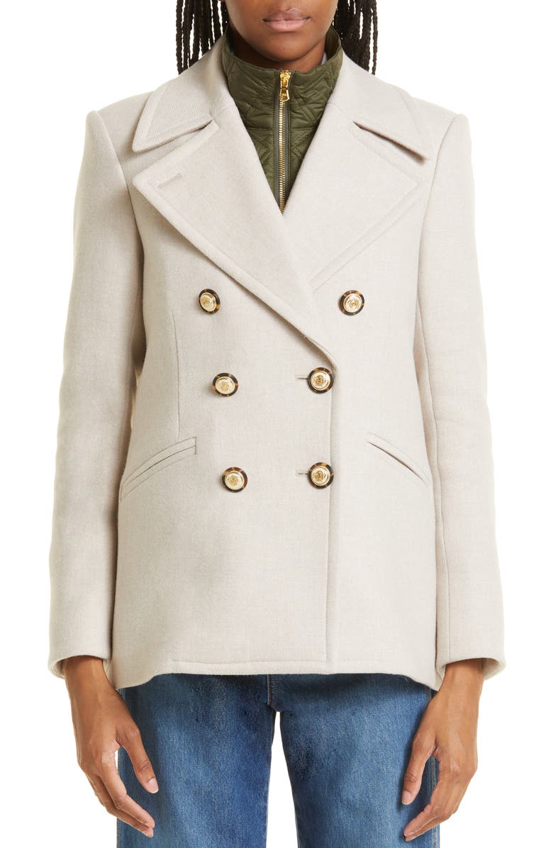 Veronica Beard Amira Dickey Wool Blend Coat | Nordstromrack