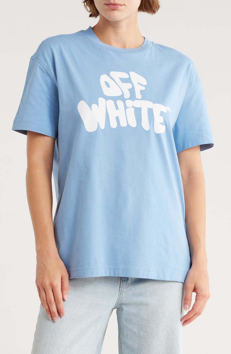 Off-White Typography Logo Cotton Graphic T-shirt | Nordstromrack