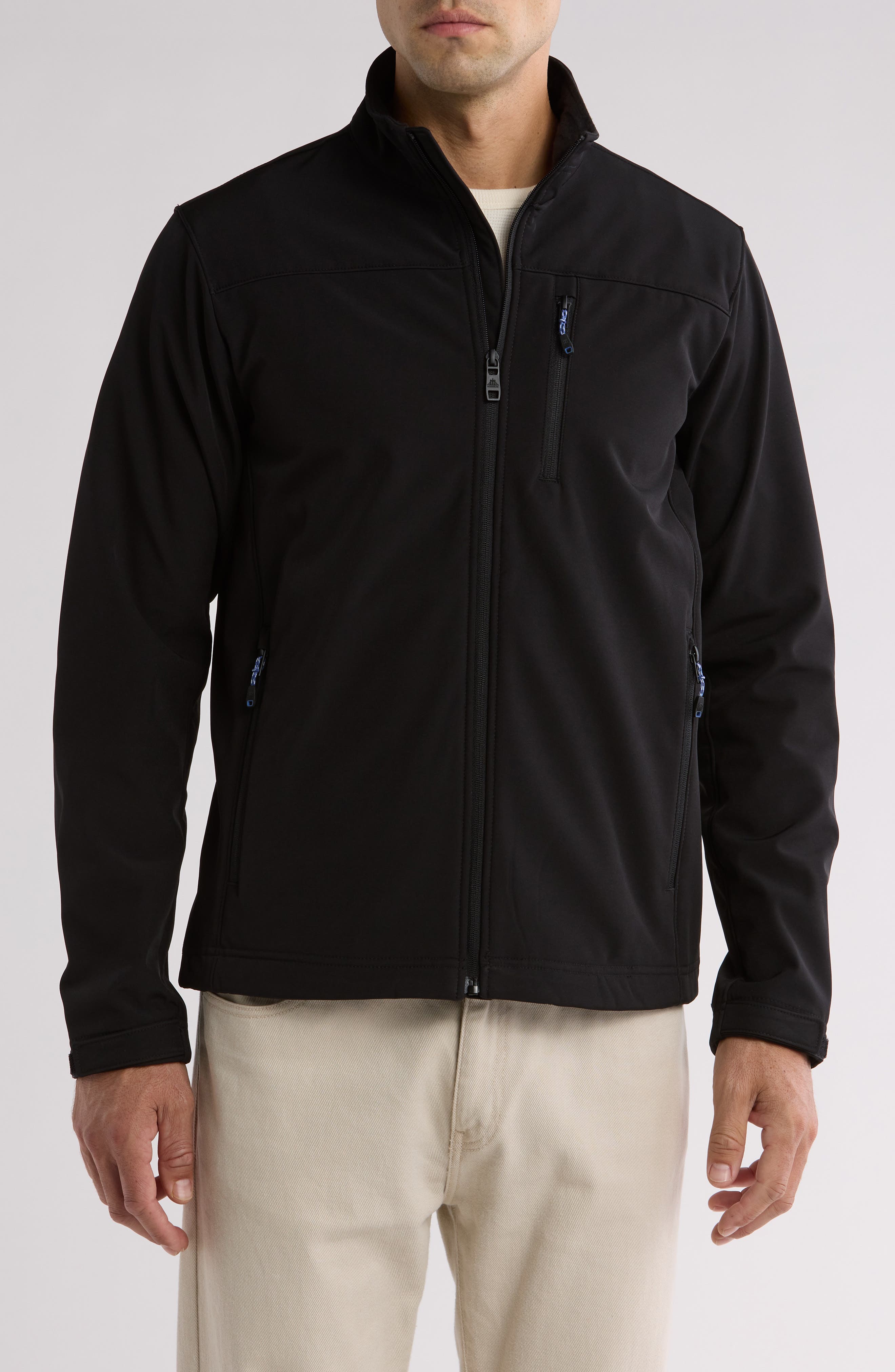 HAWKE & CO Water Resistant Bonded Fleece Softshell Jacket | Nordstromrack