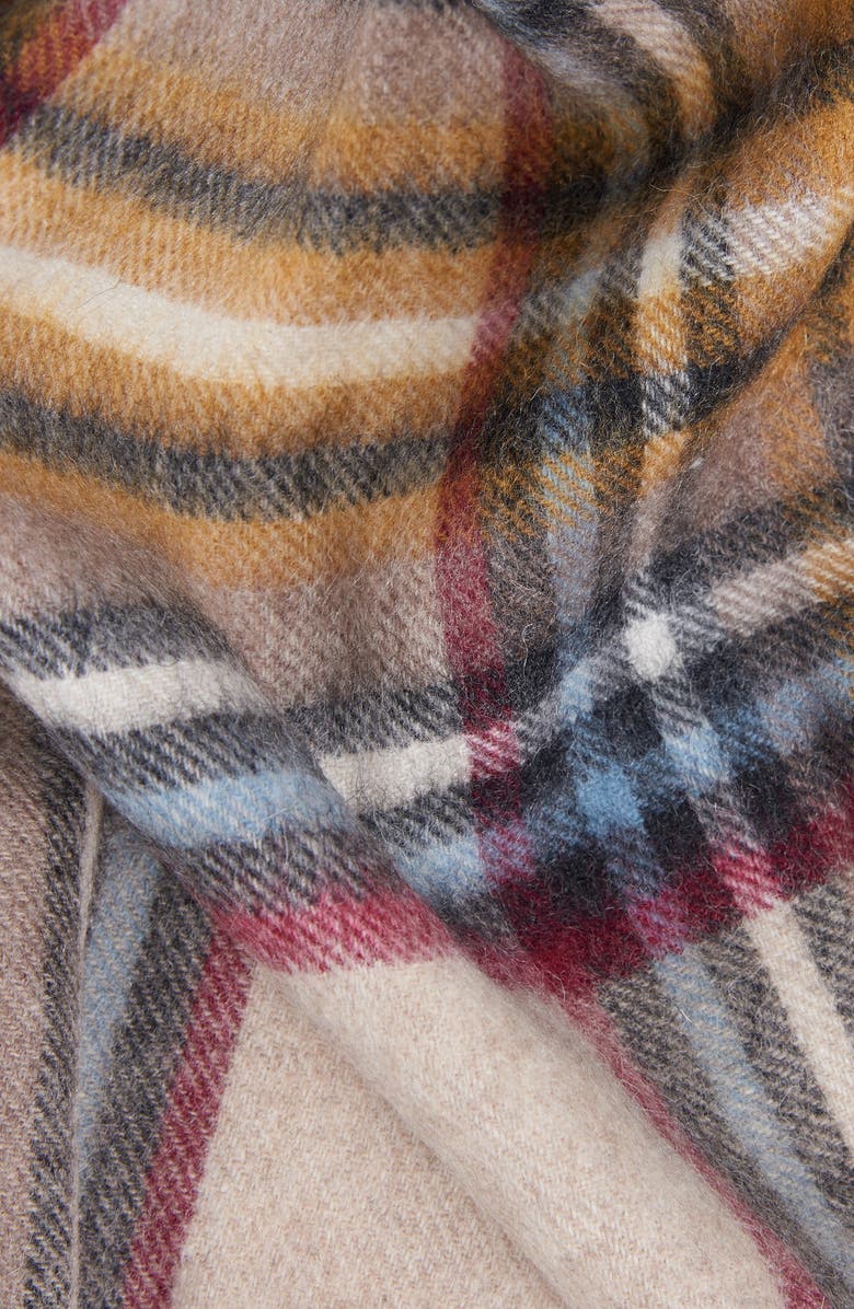 Barbour Lonnen Check Wool Blanket Scarf | Nordstromrack