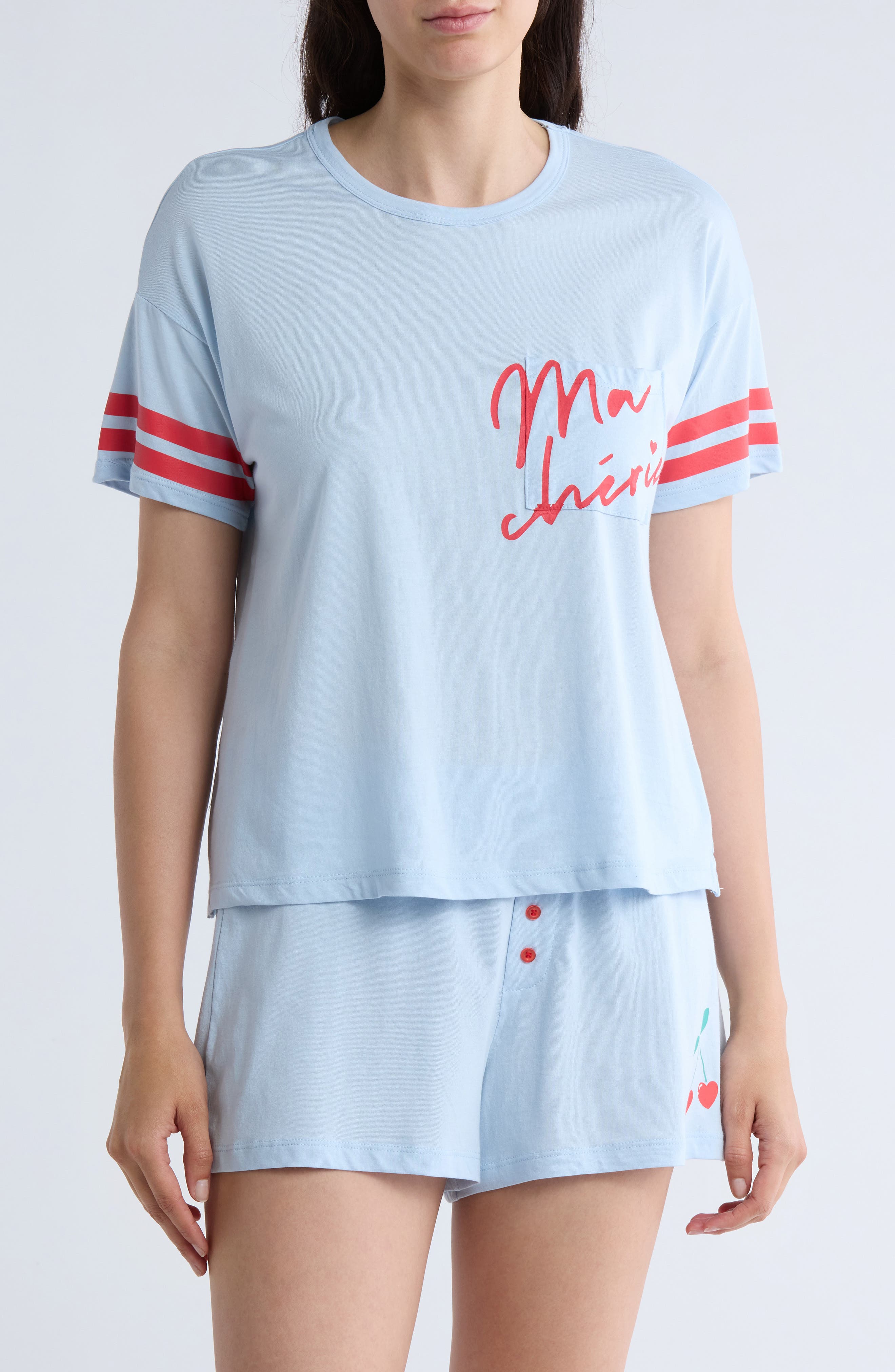 PJ Salvage Mix & Match Cotton Blend Short Pajamas | Nordstromrack